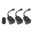 Hyper Tough Outdoor Wireless Remote Control 3 Pack with Receivers, 100 ...