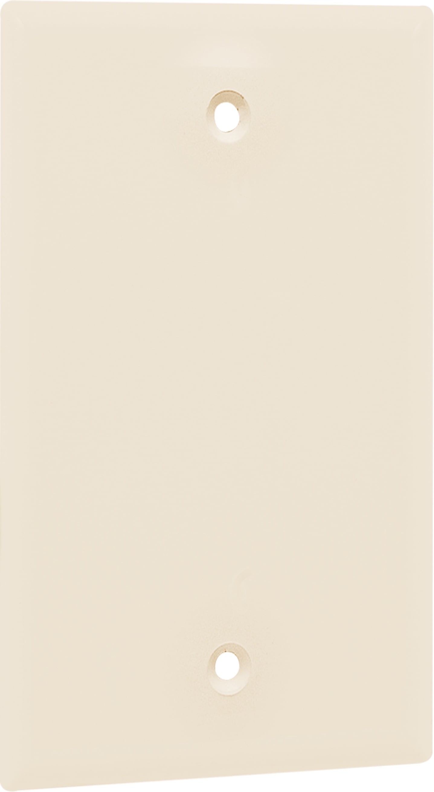 Hyper Tough Oversized Outlet Wallplate, Single Blank, Light Almond ...