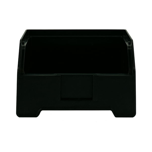 Hyper Tough Plastic Material Small Stackable Bin, Black, Model HT-2022 ...