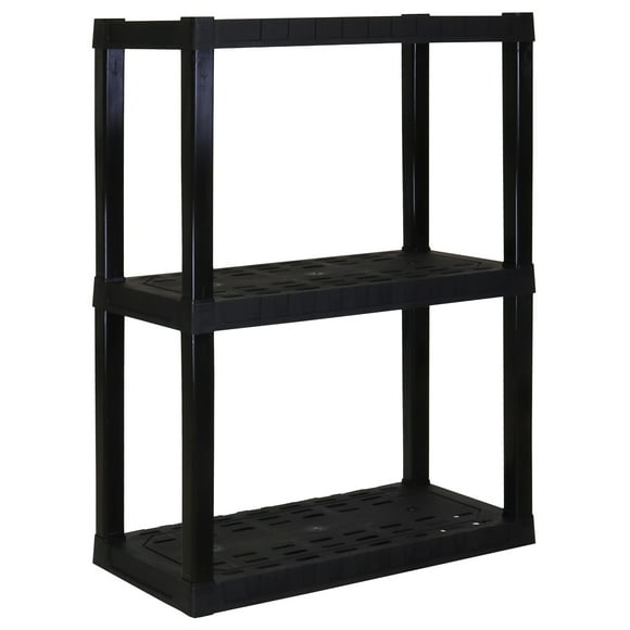 3 Tier Plastic Shelving