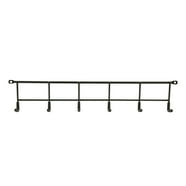 Hyper Tough 16 in. Wall Mounted Multi Hook Rack, Gray - Walmart.com