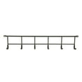 Hyper Tough Steel Multi-Hook Rack, Screw Mounted, Black Powder Coated ...