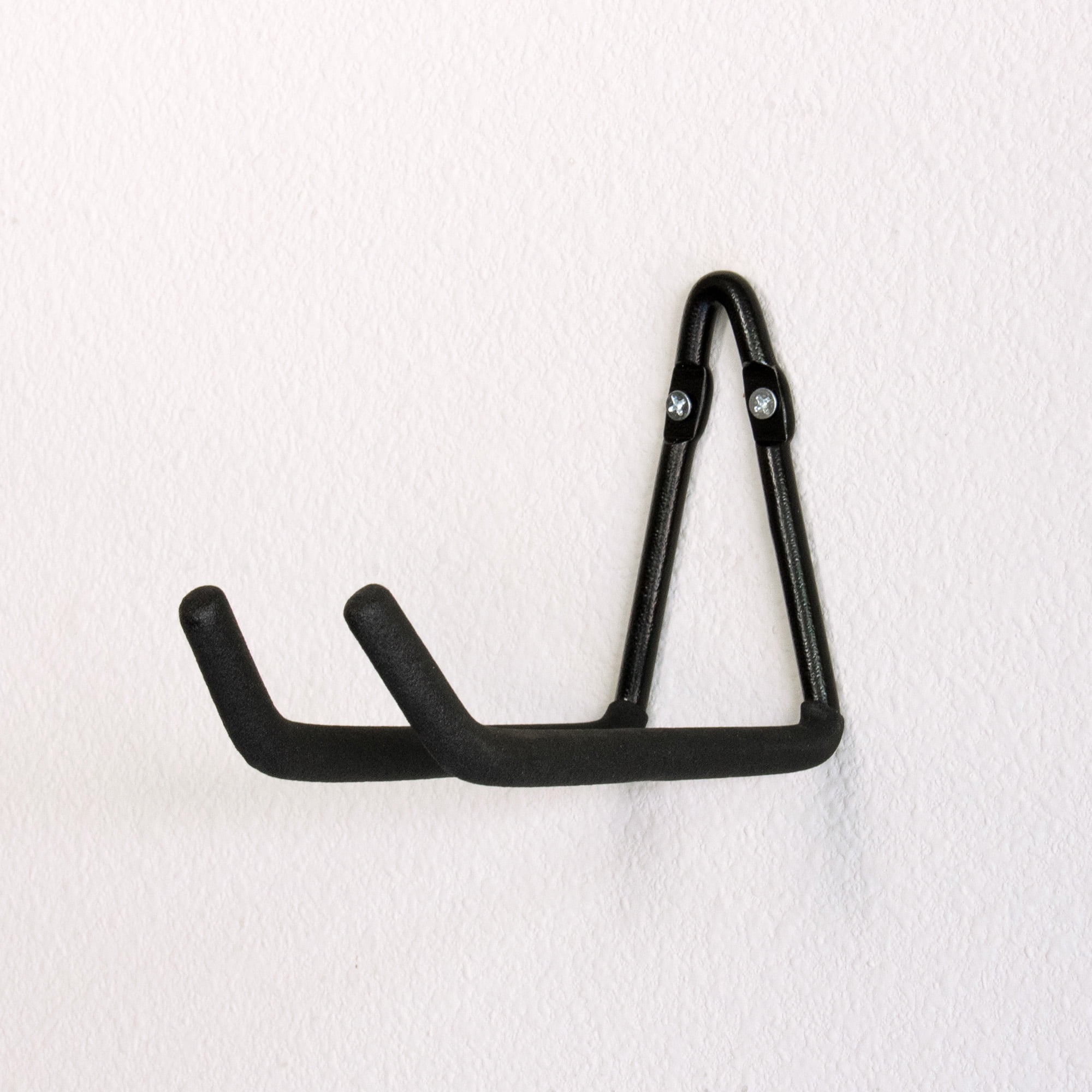 Hyper Tough Screw Mounted Steel Utility V-Hook Hook, Black, 3 in x 4.3 ...