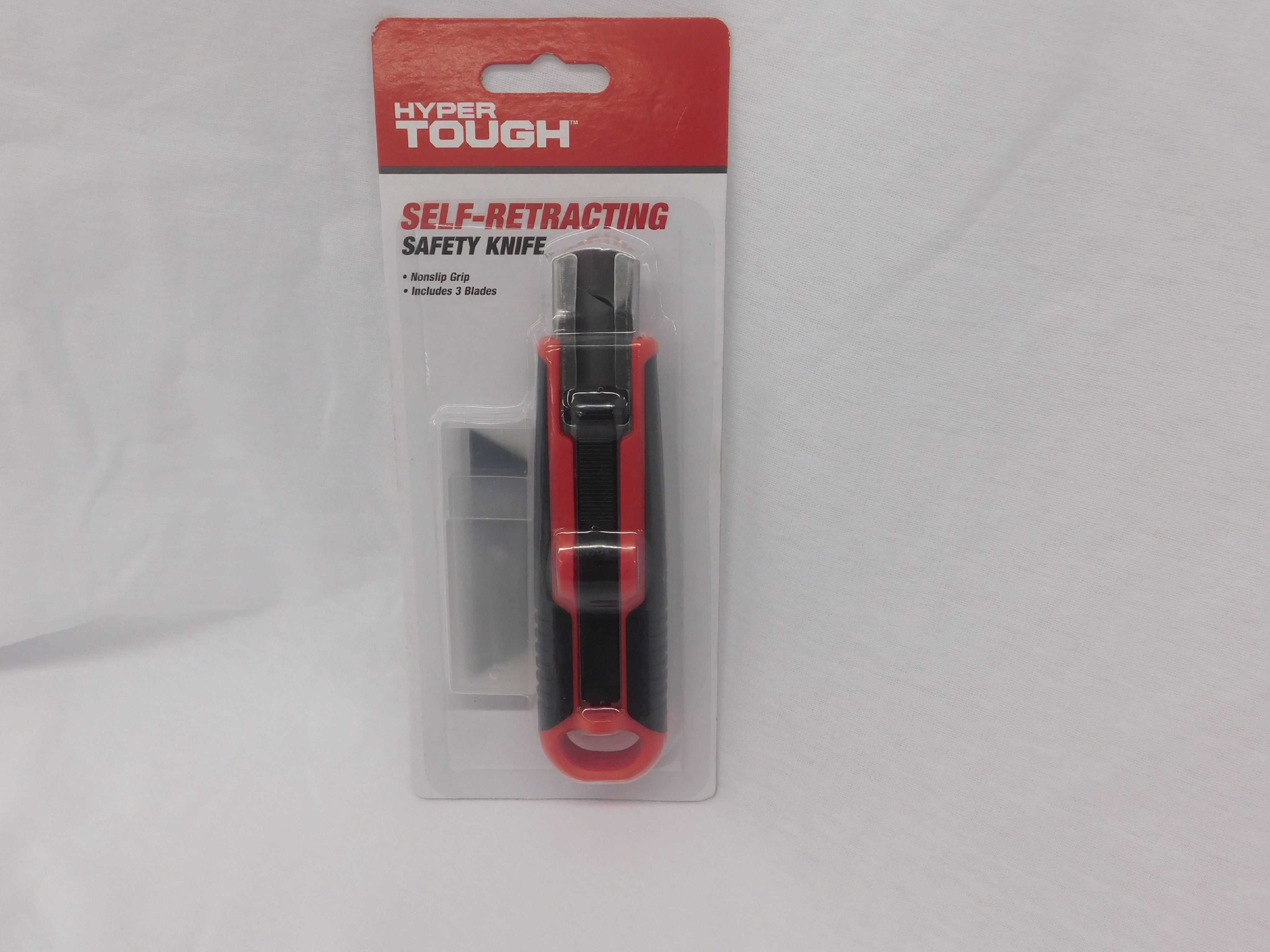 Hyper Tough Self Retracting Safety Knife - Walmart Business Supplies