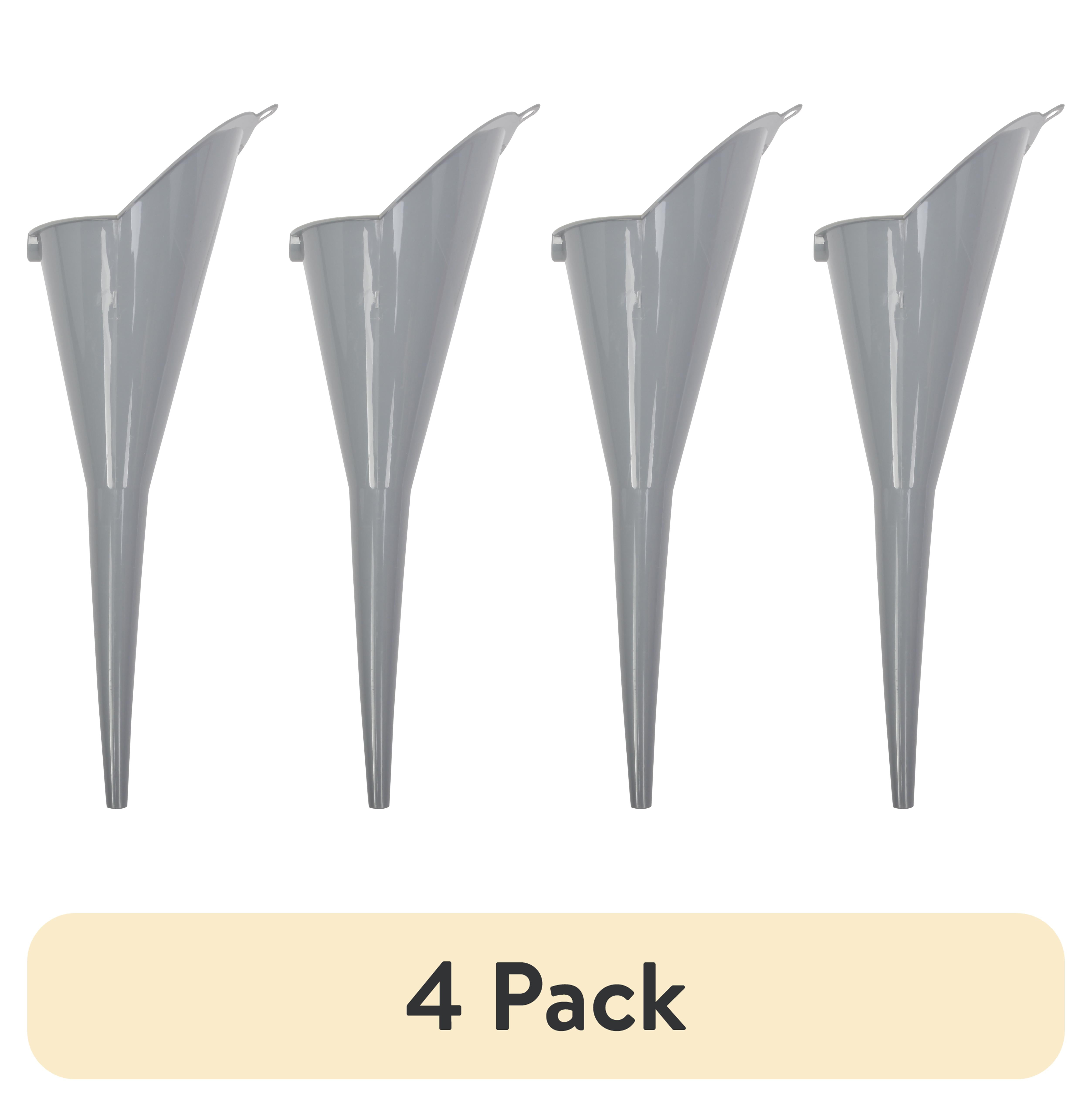 (4 pack) Hyper Tough Small Vehicle Engine Funnel, Htsmf-2020, Gray ...