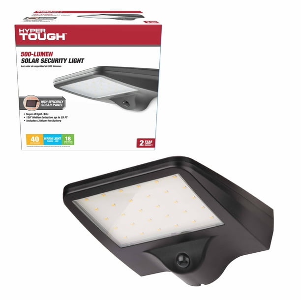 Hyper Tough Solar LED Solar Motion Sensing Security Street and Area ...
