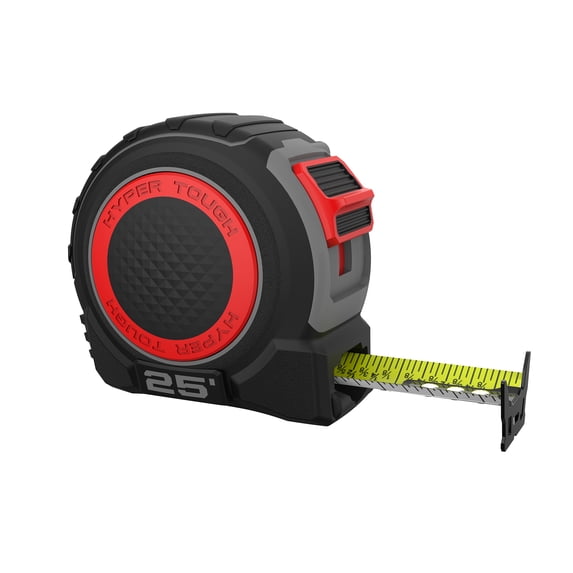 Hyper Tough 25-Foot True Control Tape Measure - Walmart.com