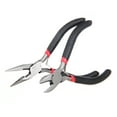 Hyper Tough UH10005J Long Nose and Diagonal Cut 2-Piece Mini Pliers Set ...