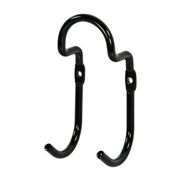 Hyper Tough Screw Mounted Steel Utility V-Hook Hanger, Black Powder ...