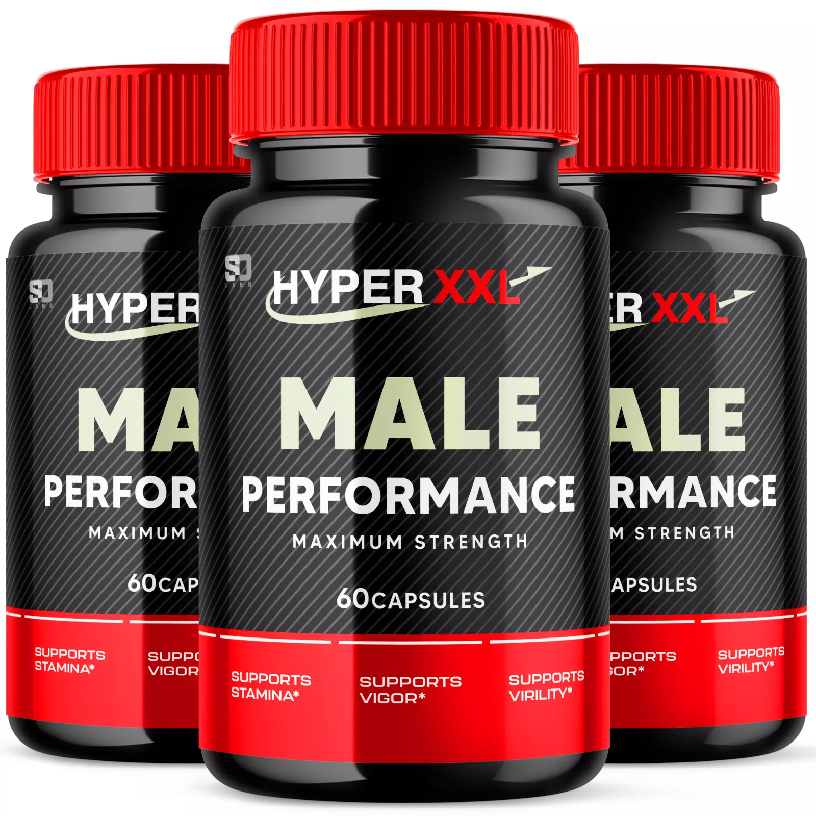 Hyper XXL Male Performance Maximum Strength (3 Pack) - Walmart Business ...