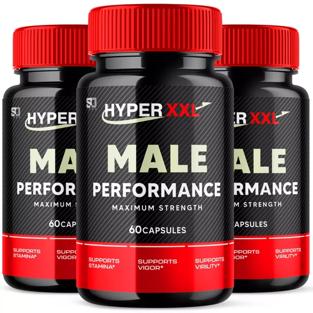 Hyper XXL Male Performance Maximum Strength (3 Pack) - Walmart Business ...