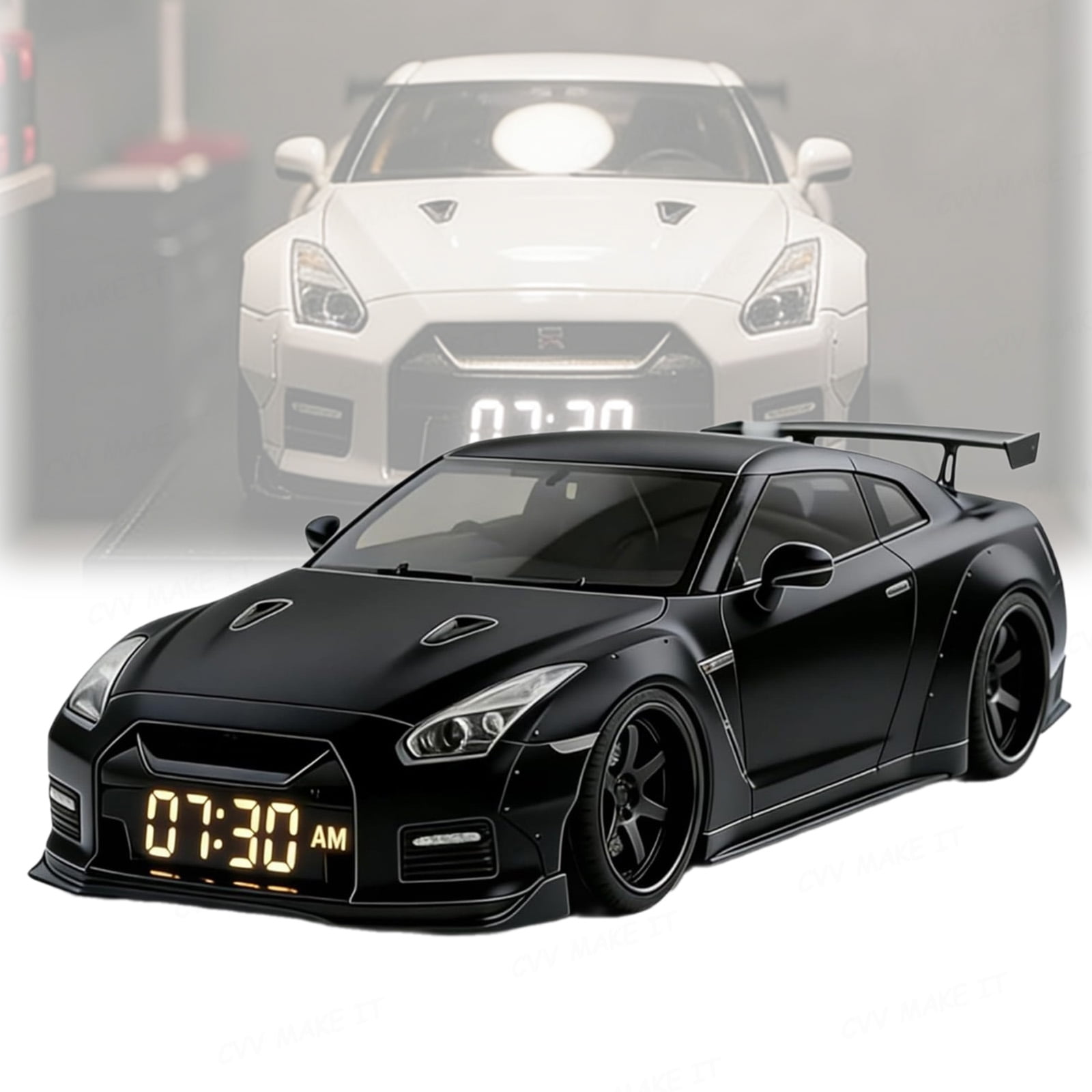 Hyper car Alarm Clock-Realistic Engine & Light Effects, Sports Car ...