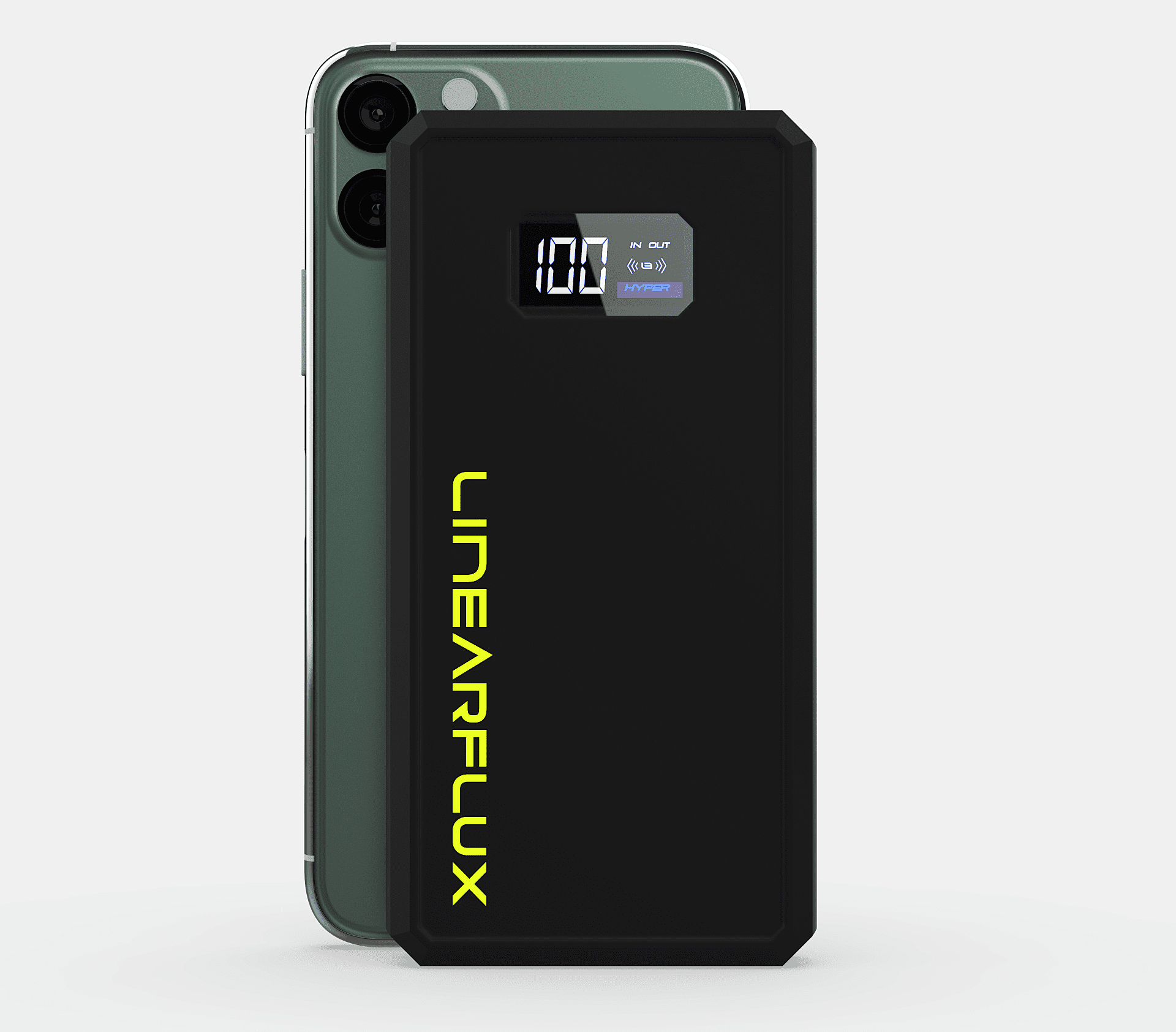 HyperCharger Ultimate 8-in-1 10,000mAh Fast Charger (Digital Display ...