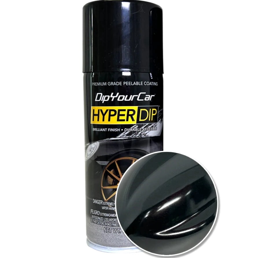 HyperDip Metallic Black Emerald Glossy Peelable Automotive Coating ...