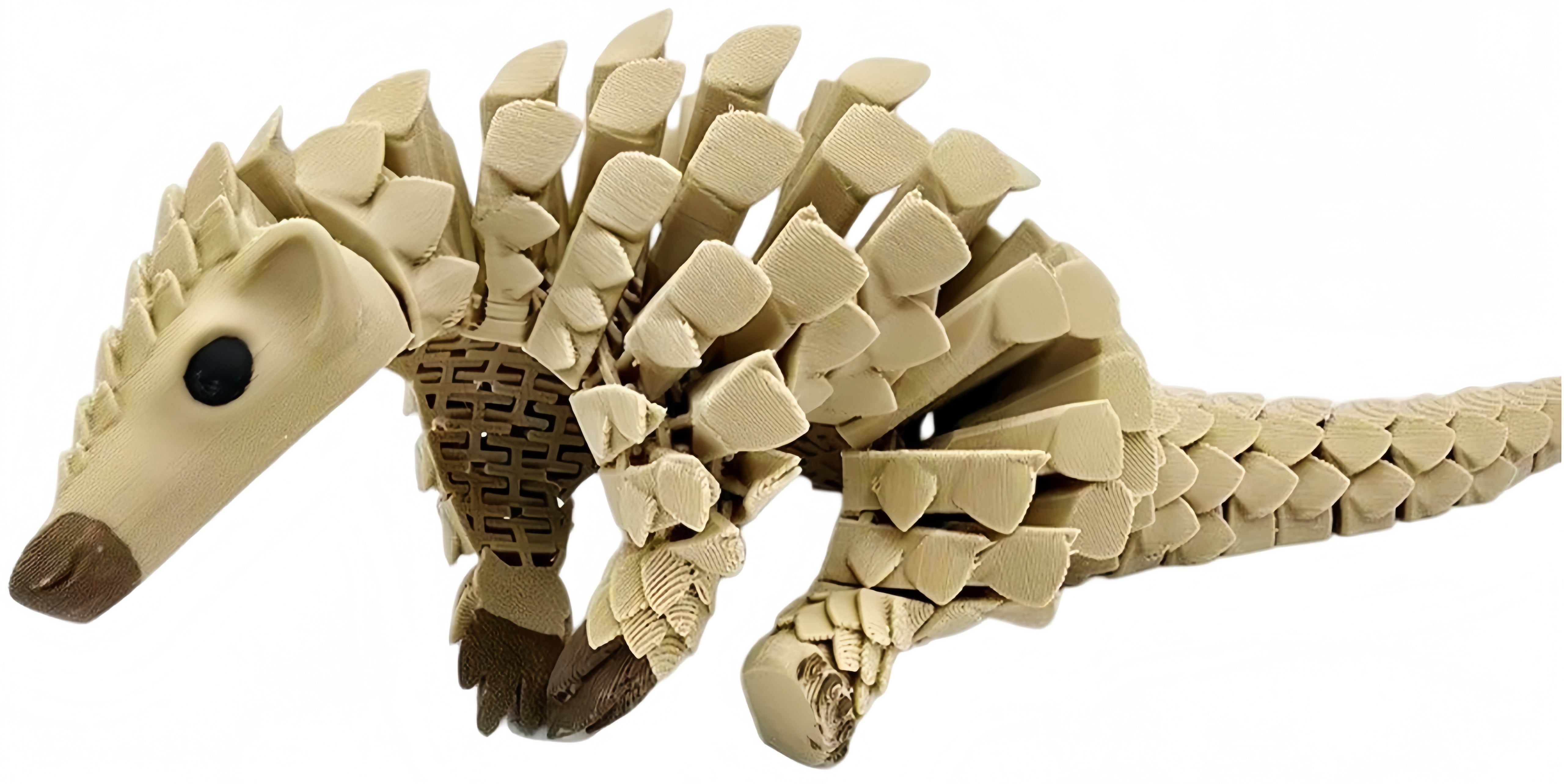 HyperFlexi™ Pangolin Figurine - 3D Printed Pangolin Action Figure ...