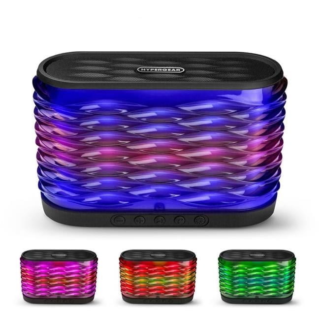 HyperGear LYTE XL Wireless LED Speaker Black - Walmart.com