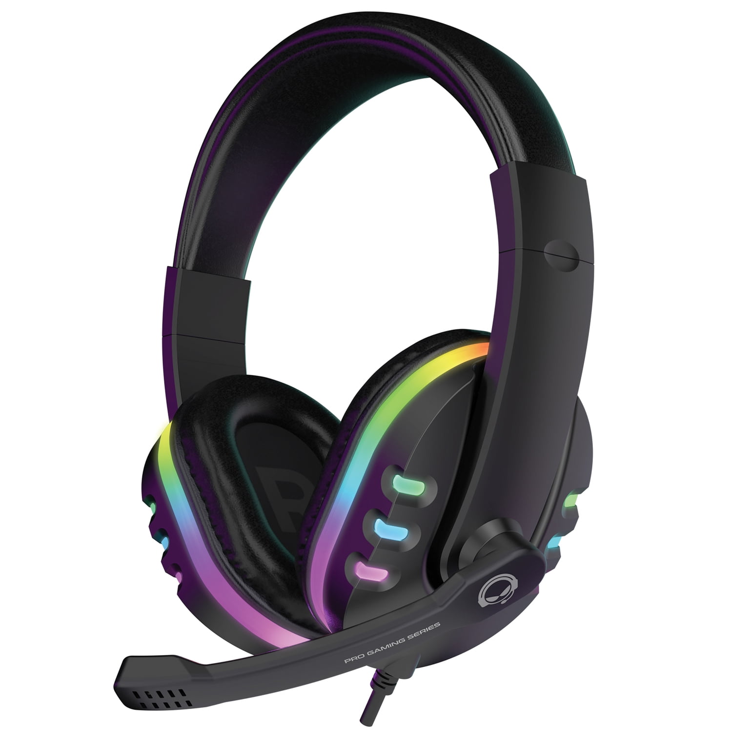 HyperGear 15537 SoundRecon RGB LED Gaming Headset - Walmart.com