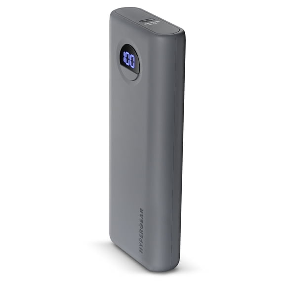 HyperGear 20000mAh 35W PD W/Digital Power Bank Grey - Walmart.com