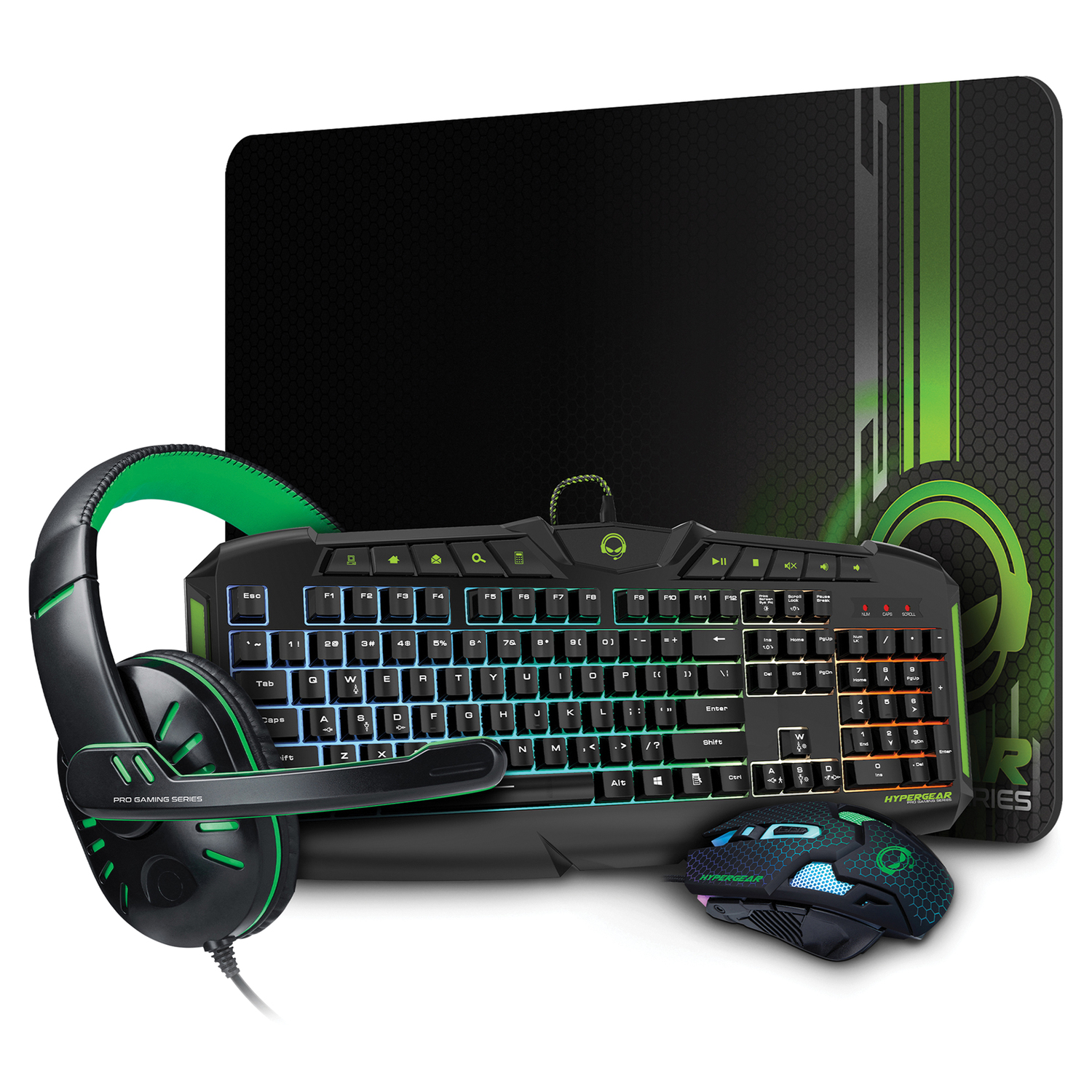 HyperGear 4-in-1 Gaming Kit 2021 (GAMINGKIT-PRNT) - Walmart.com
