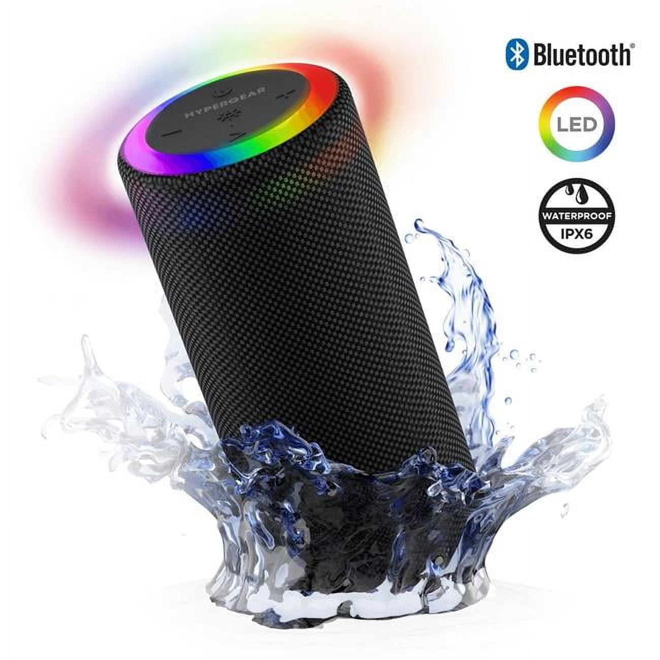 HyperGear Halo XL Wireless LED Speaker Black - Walmart.com