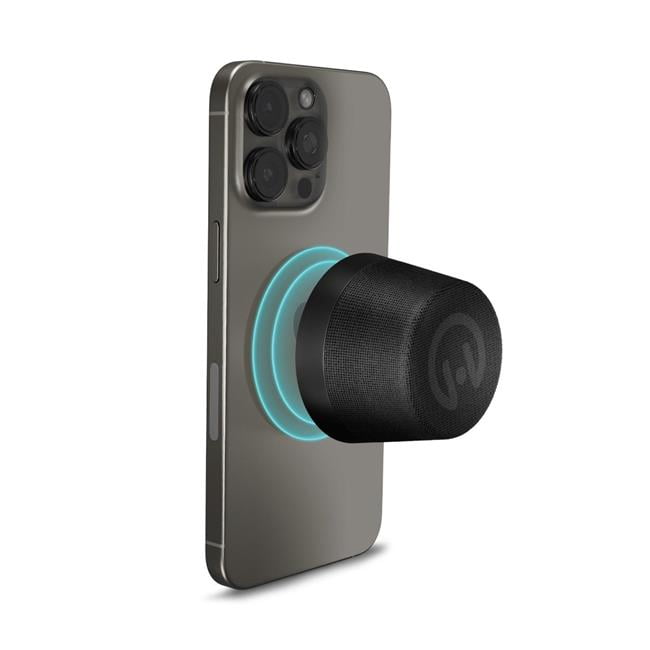 Pocket Popper Magnetic Mini Wireless Speaker | Black - Walmart.com