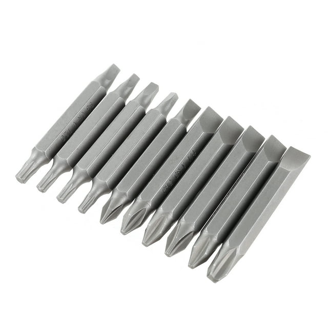 HyperTough 10 Piece 2 inch Double-end Screwdriver Bits Set - Walmart.com