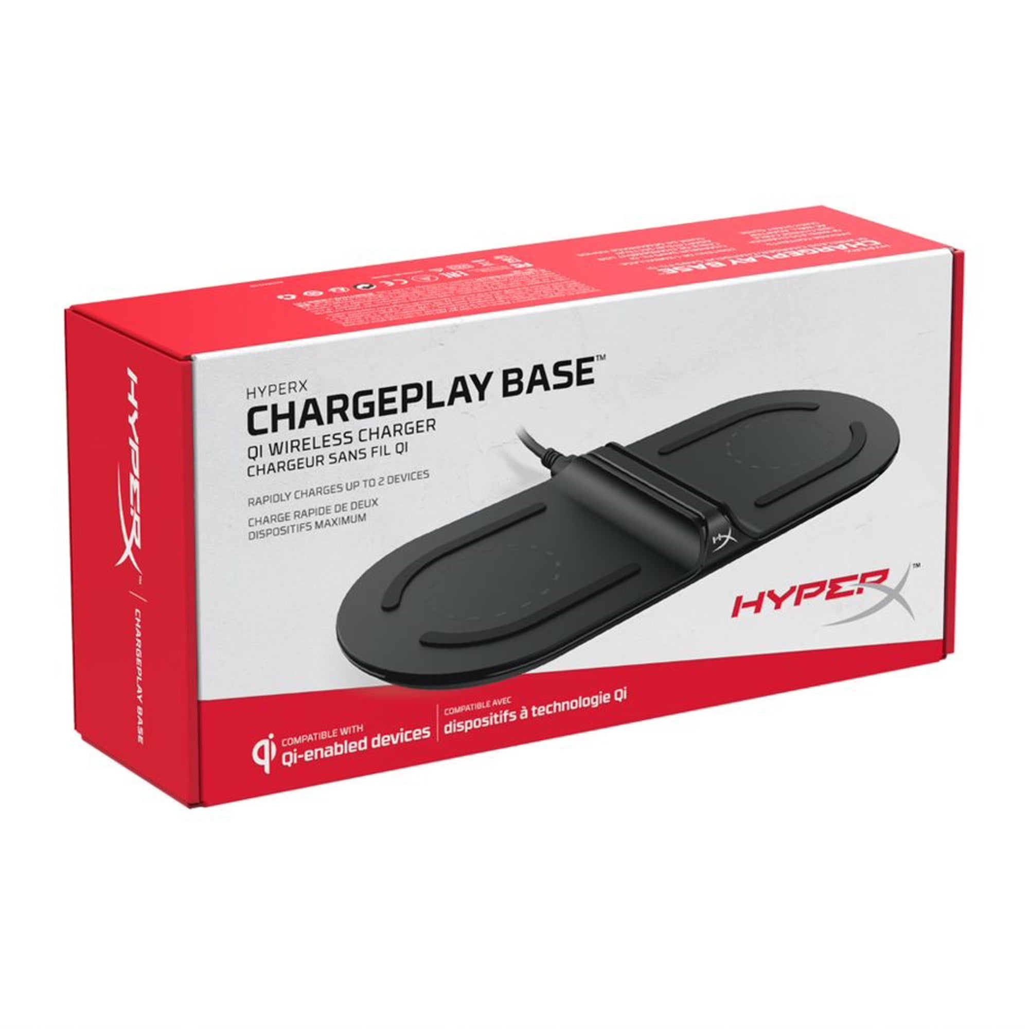 HyperX ChargePlay Base, 15W Wireless Charging Pad, LED Indicators ...