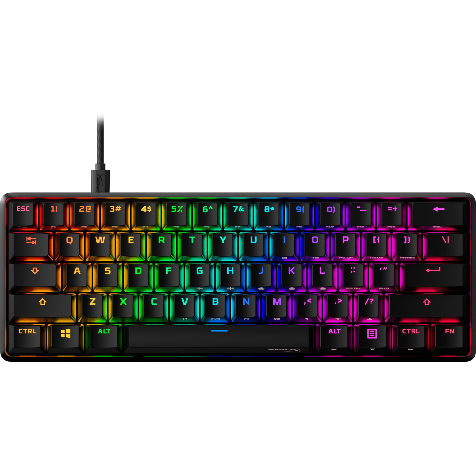 HyperX Alloy Origins 60% Portable Gaming Keyboard with Durable ...