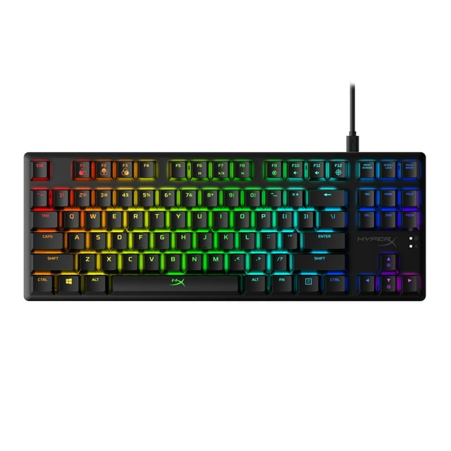 HyperX Alloy Origins Core - Compact Tenkeyless Gaming Keyboard, RGB LED ...