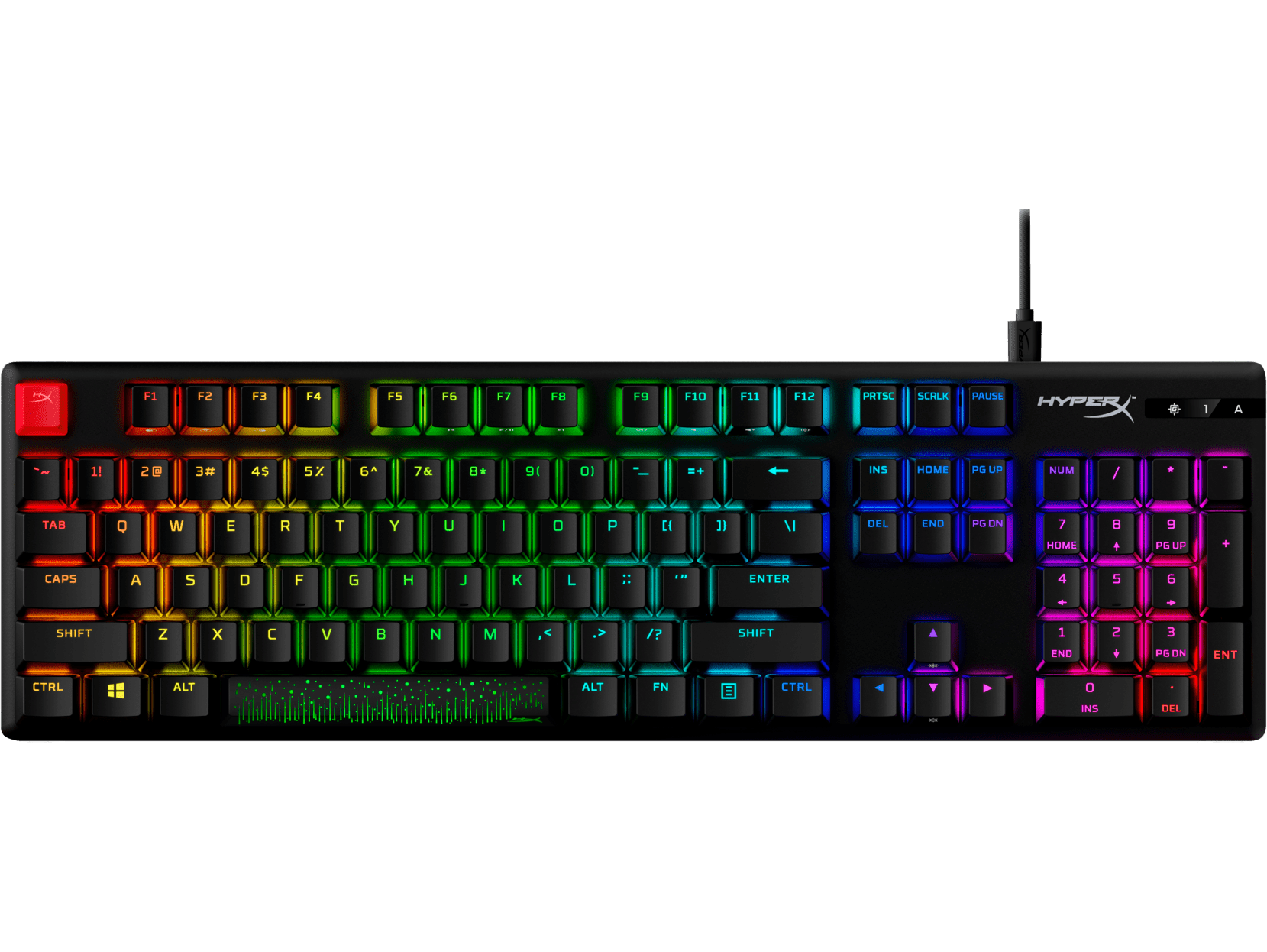 HyperX Alloy Origins PBT HX Blue - Mechanical Gaming Keyboard - Walmart.com