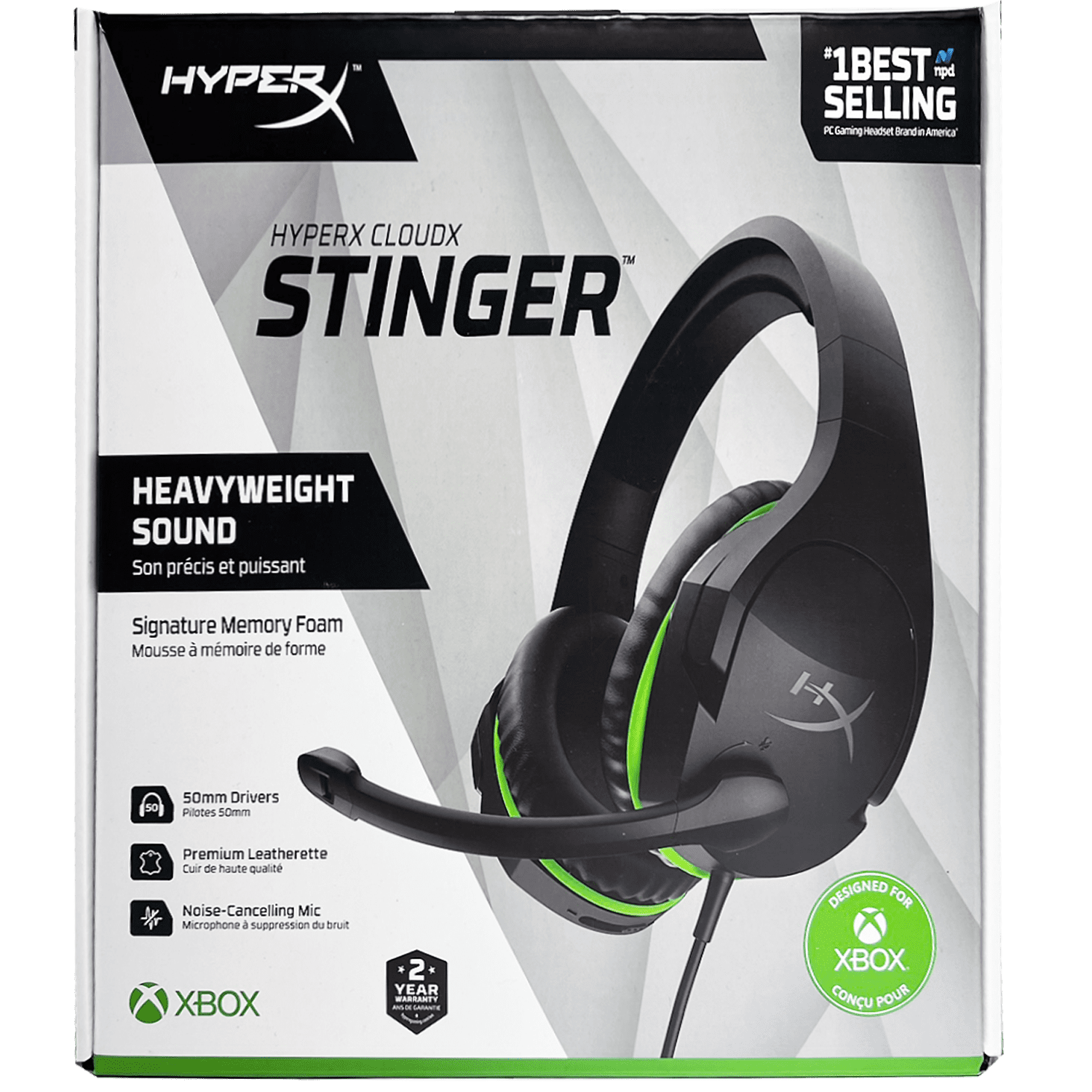 HyperX CloudX Stinger - Official Xbox Licensed Gaming Headset ...
