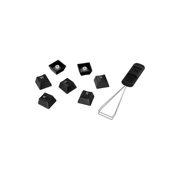 HyperX Full key Set Keycaps - PBT (Black) - Walmart.com
