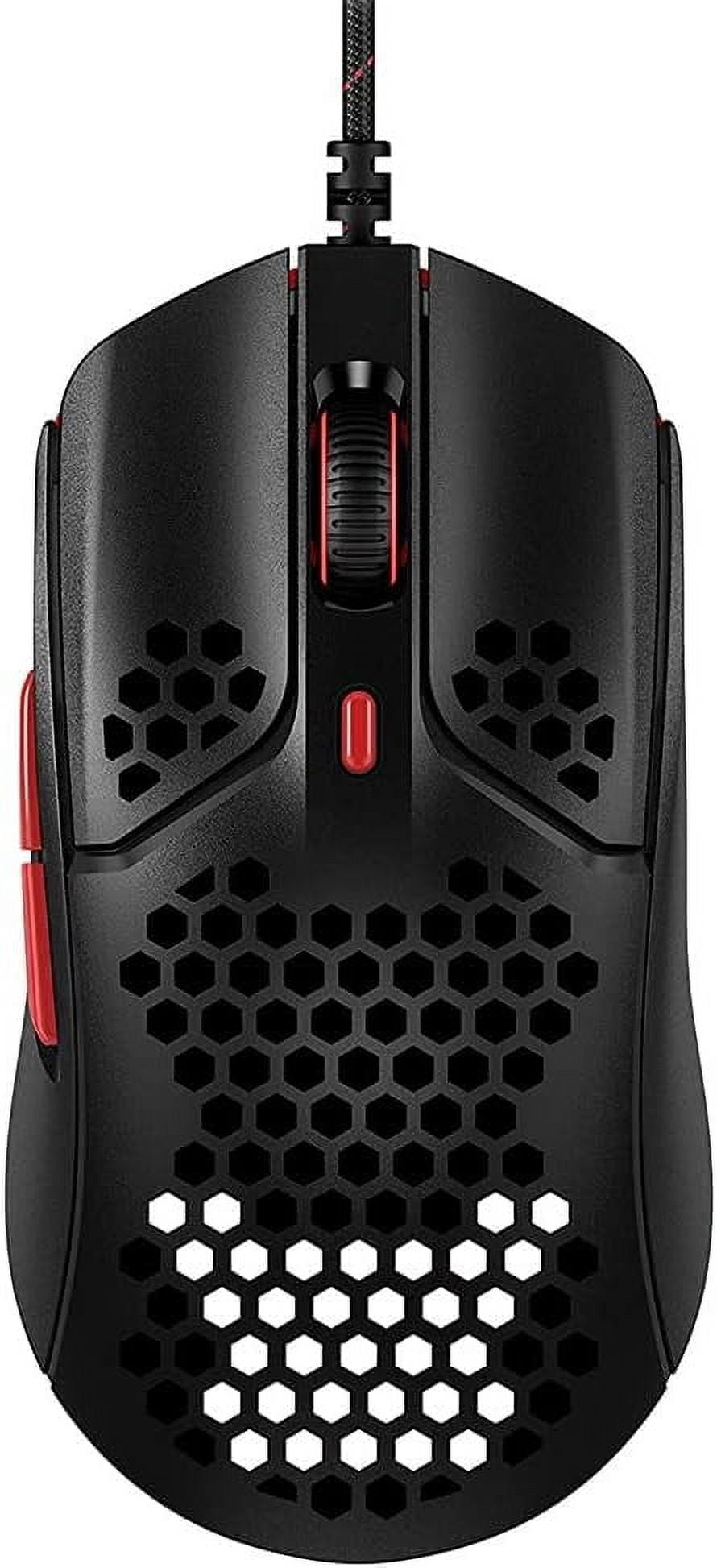 HyperX Pulsefire Haste Gaming Mouse Black-Red - Ultra-light hex shell ...