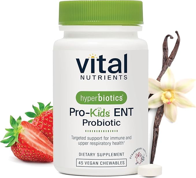 Hyperbiotics Vital Nutrients Pro Kids Probiotic ENT Toddler Probiotics ...