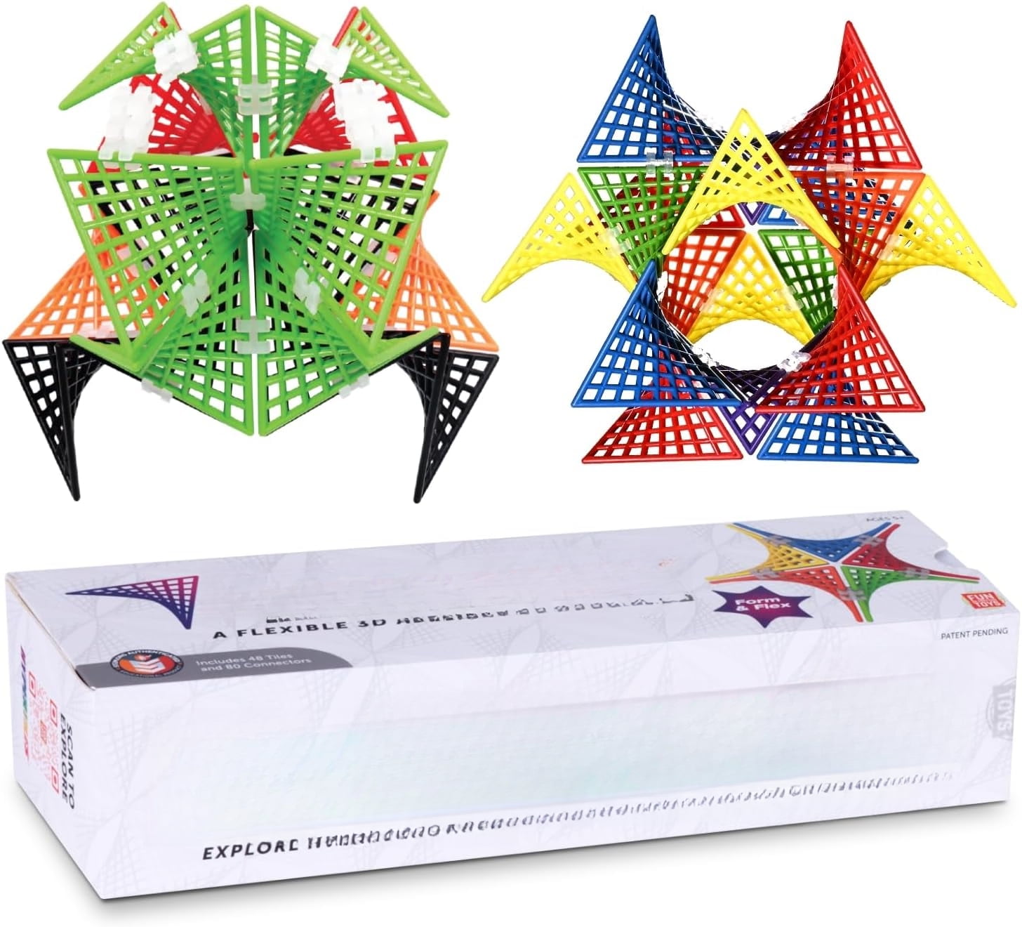 Hyperbolic Building Toy - 3" x 3" STEM Educational 3-Dimensional ...