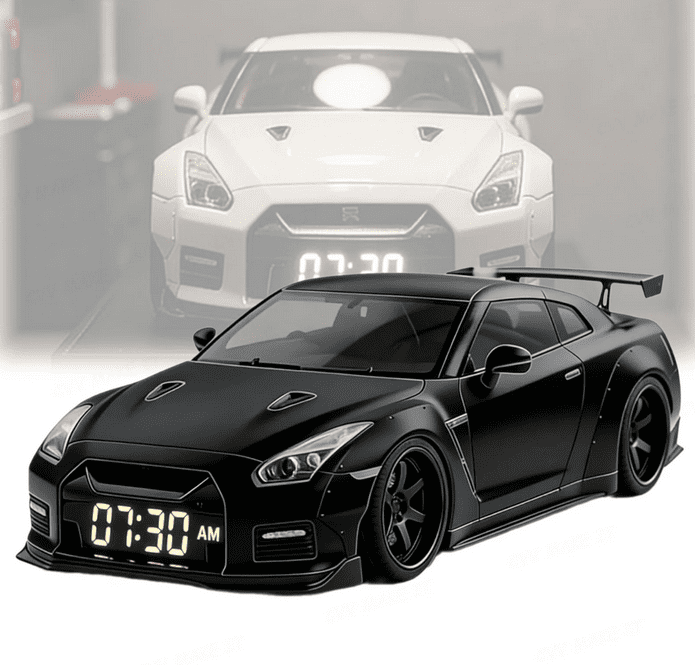 Hypercar Alarm Clock, Realistic Engine & Light Effects, Sports Car ...