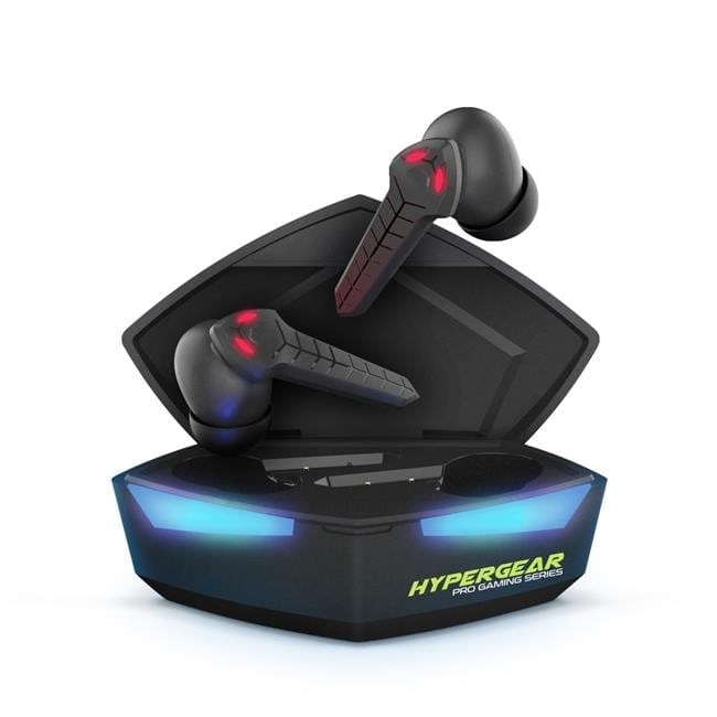 Hypercel HyperGear CobraStrike True Wireless Gaming Earbuds with No Lag Audio () Black - Walmart.com