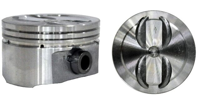 Hypereutectic Dish Top Piston Set (6) | Standard Size | Compatible with ...