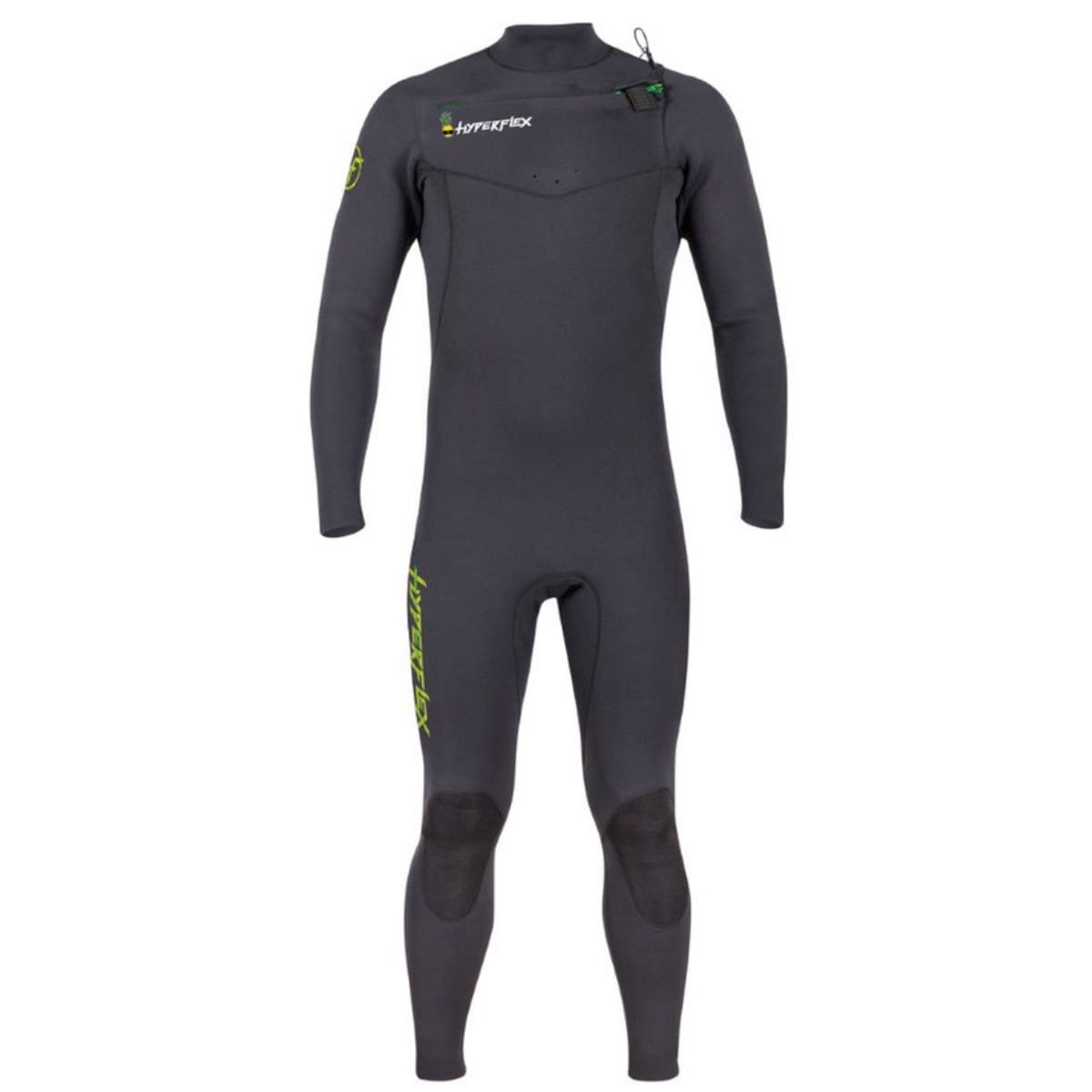 Hyperflex 3/2mm Ben Gravy Edition Greenpreene Men' Chest Zip Full ...