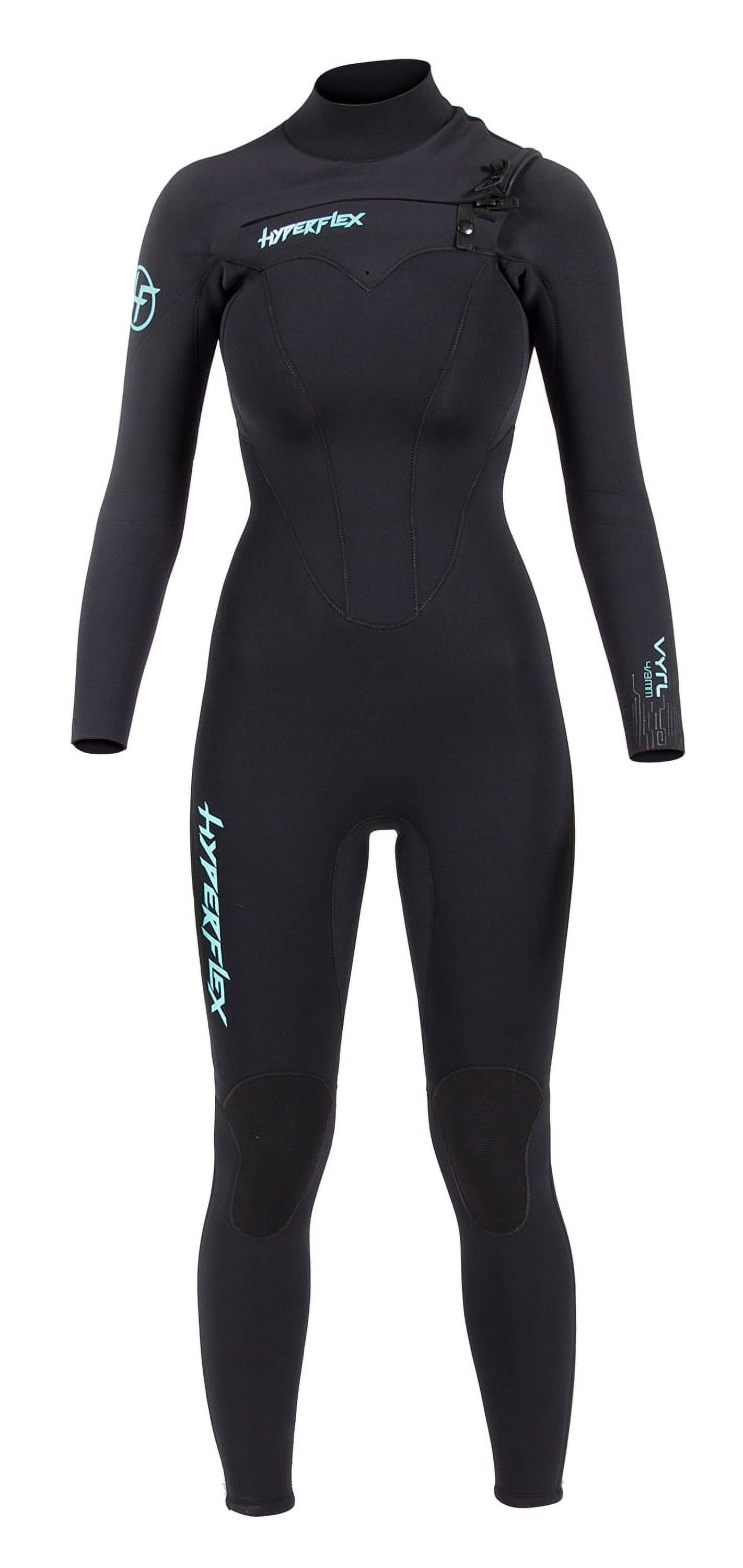 Hyperflex 3/2mm Vyrl Women's Chest Zip Full Wetsuit - Walmart.com