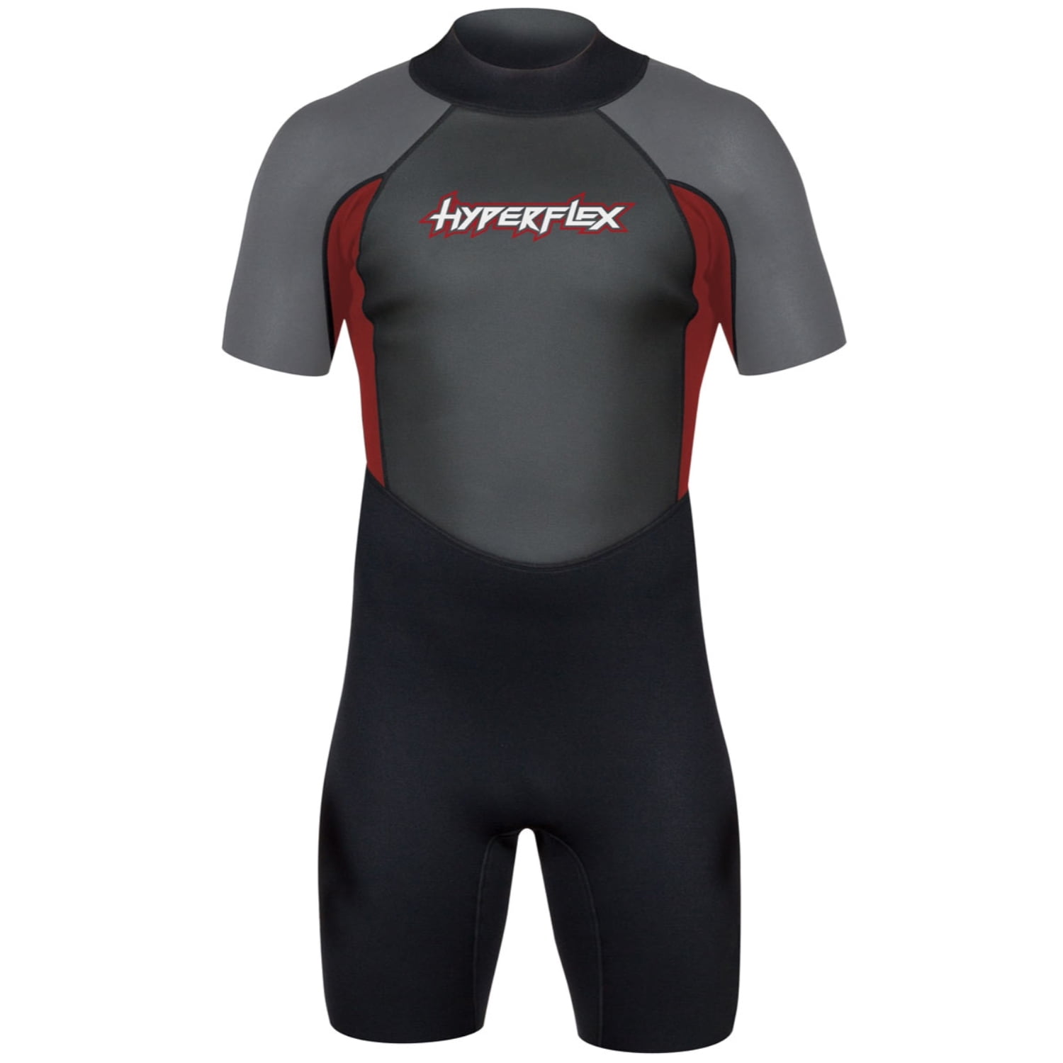 Hyperflex Access 2.5mm Back Zip Men's Spring Wetsuit - BK/RD - XS ...