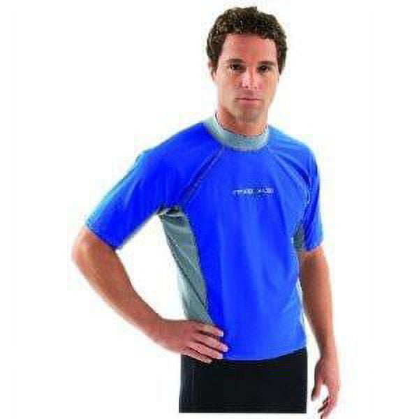 Hyperflex Adult Loose Fit Rash Guard - BLUE/SILVER - Large - Walmart.com