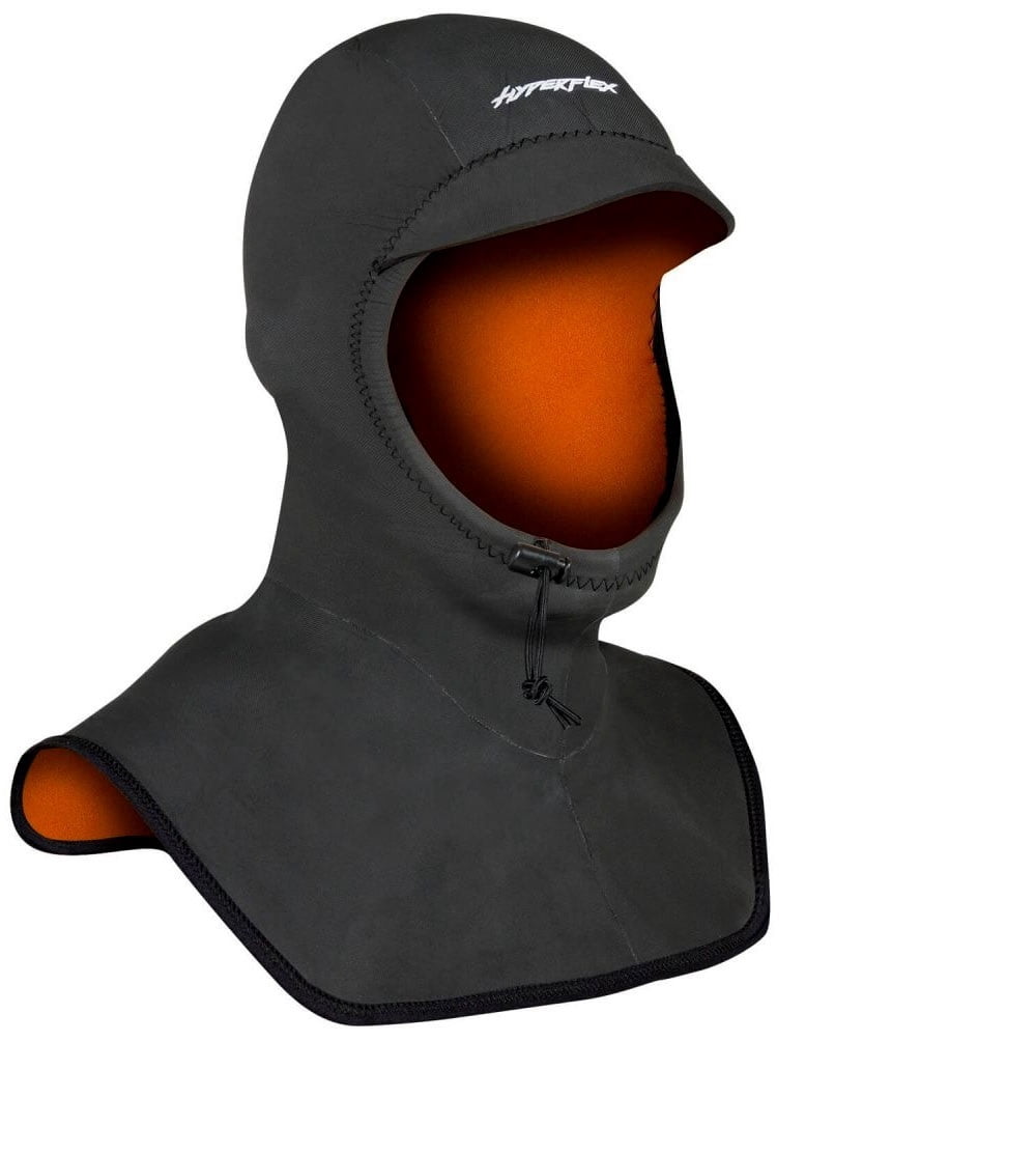 Hyperflex Mens Axc 5mm Bibbed Winter Hood, Adult, Black, M - Walmart.com