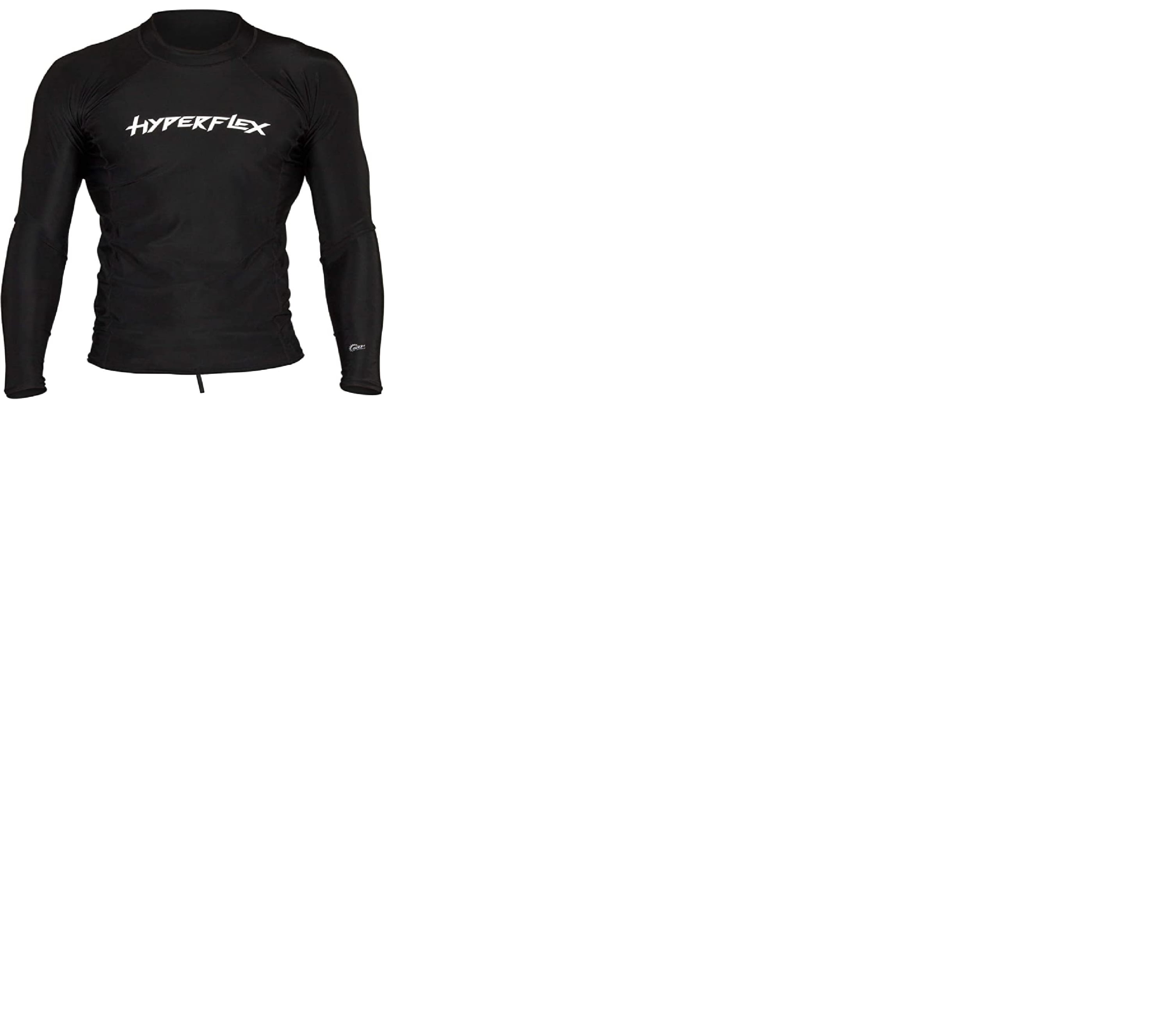 Hyperflex Mens Long Sleeve Base Layer Rashguard, Adult, Black, M - Walmart.com