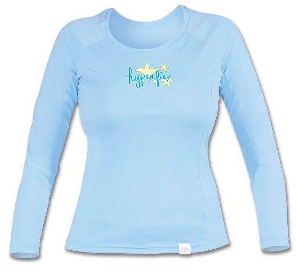 Hyperflex Women's Long Sleeve Watershirt - Sky - Sky / 10 - Walmart.com
