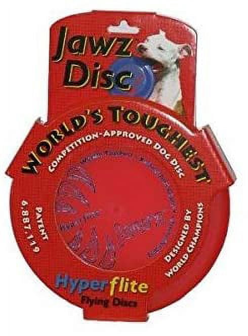 Hyperflite Jawz Puncture-Resistant Sport Competition Dog Frisbee, Mango ...