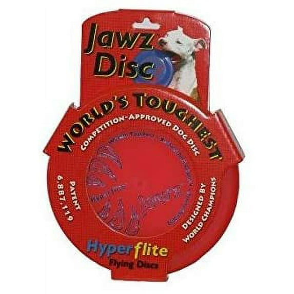 Hyperflite Jawz Puncture-Resistant Sport Competition Dog Frisbee, Mango ...
