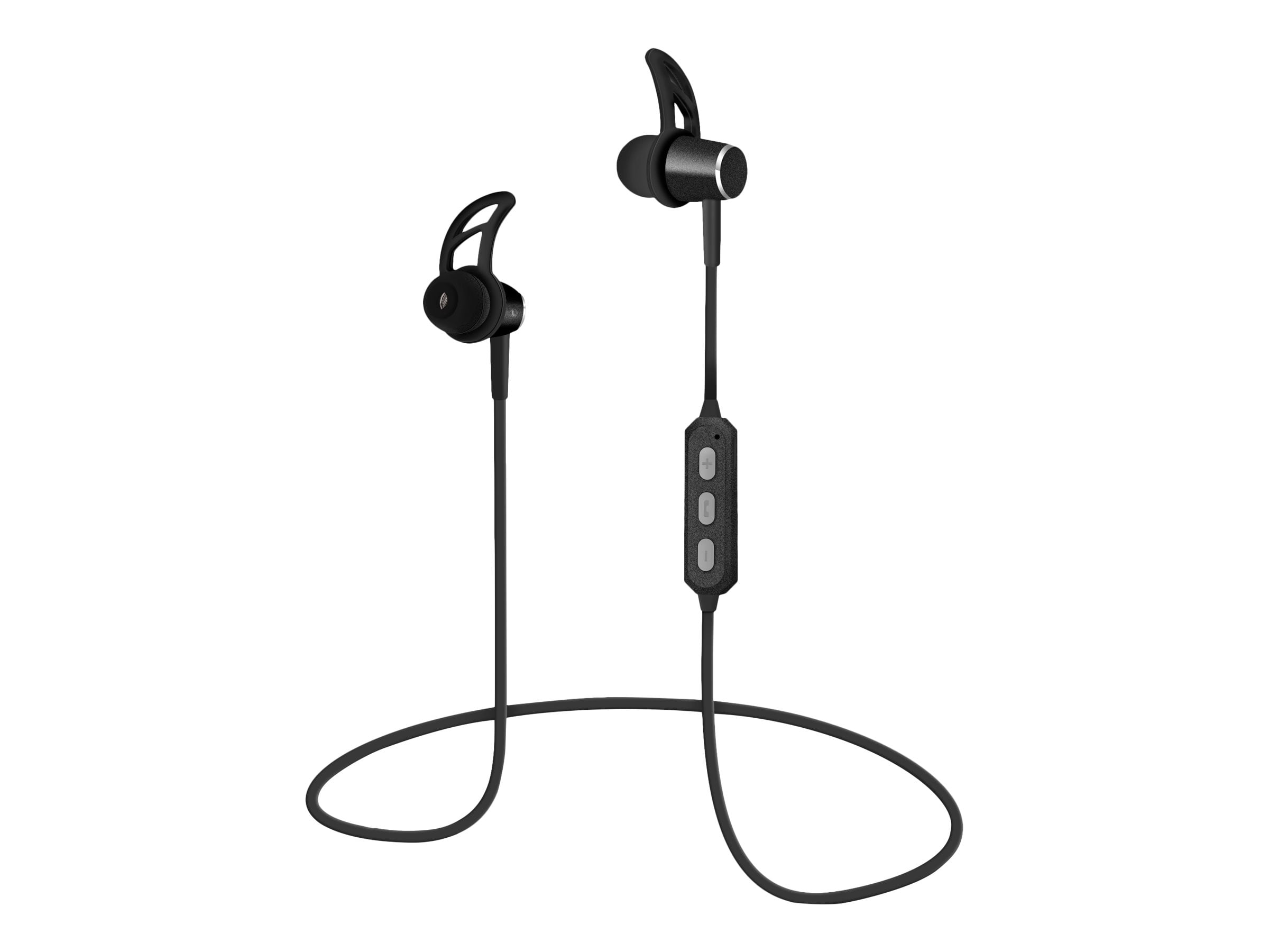 HyperGear MagBuds Wireless Aluminum Alloy Earphones, Jet Black ...