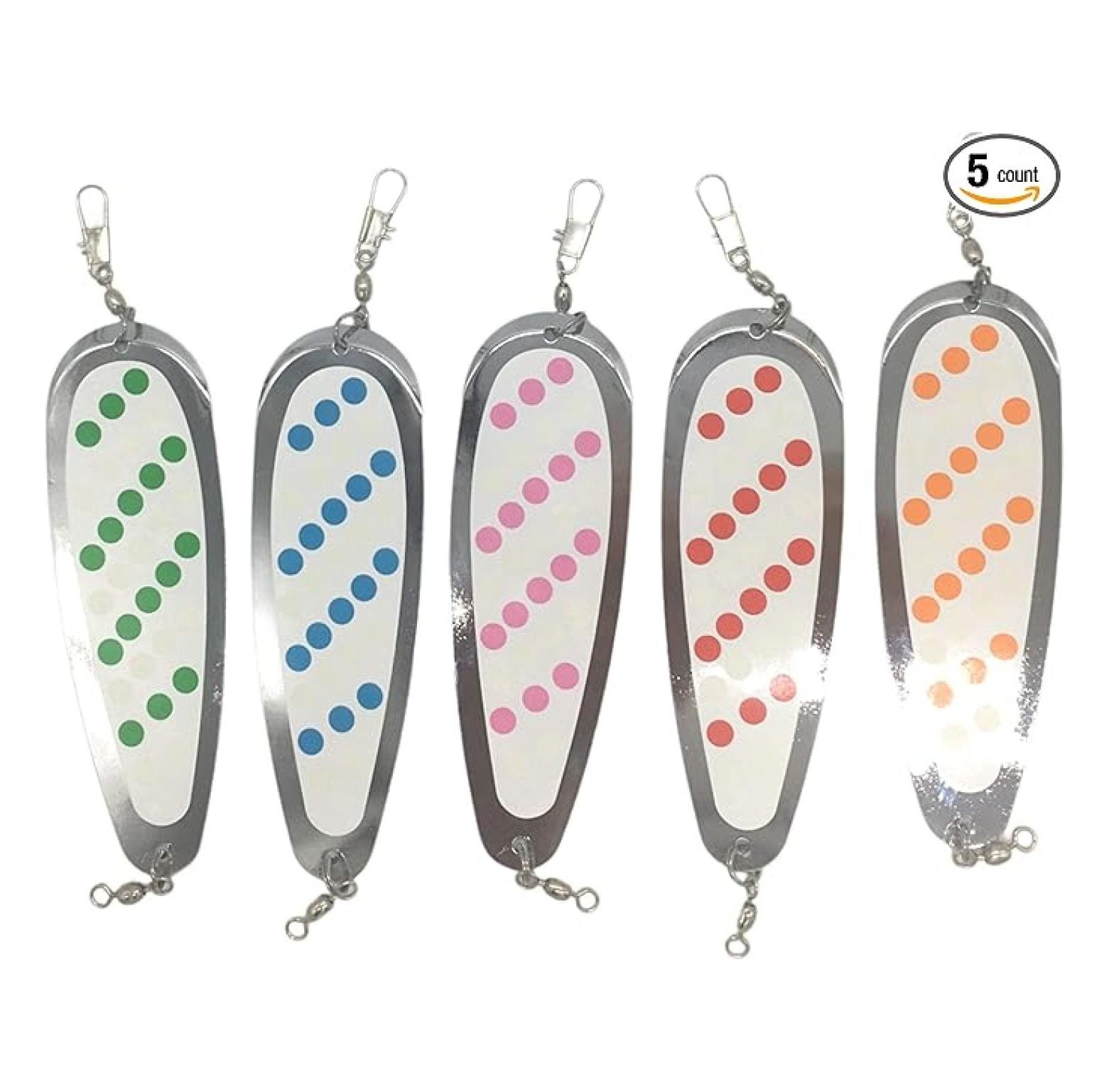 Hyperglow Teardrop Flashers for Kokanee & Salmon Fishing - Reflective ...