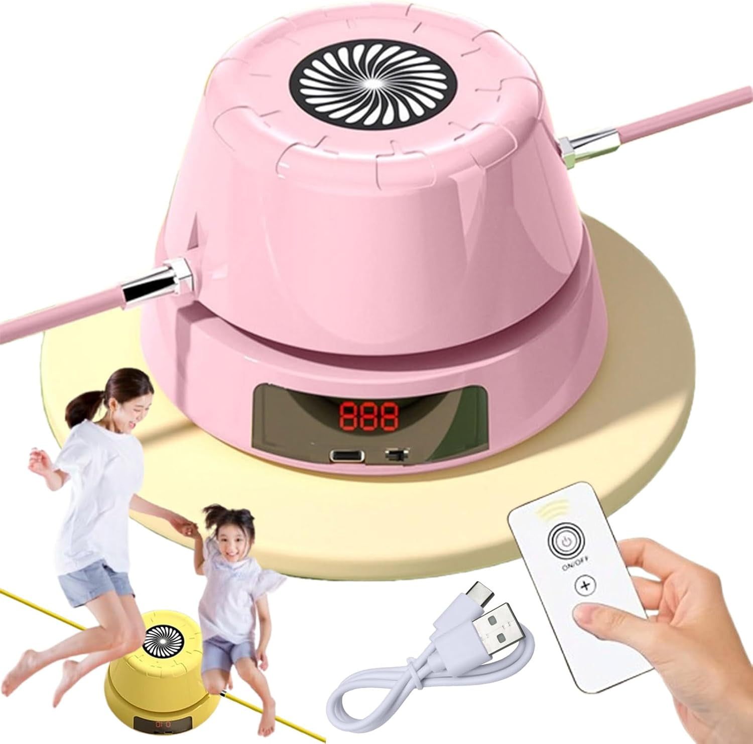 Hyperhop Auto Jump Trainer, Automatic Jump Rope Machine, Ropeless ...